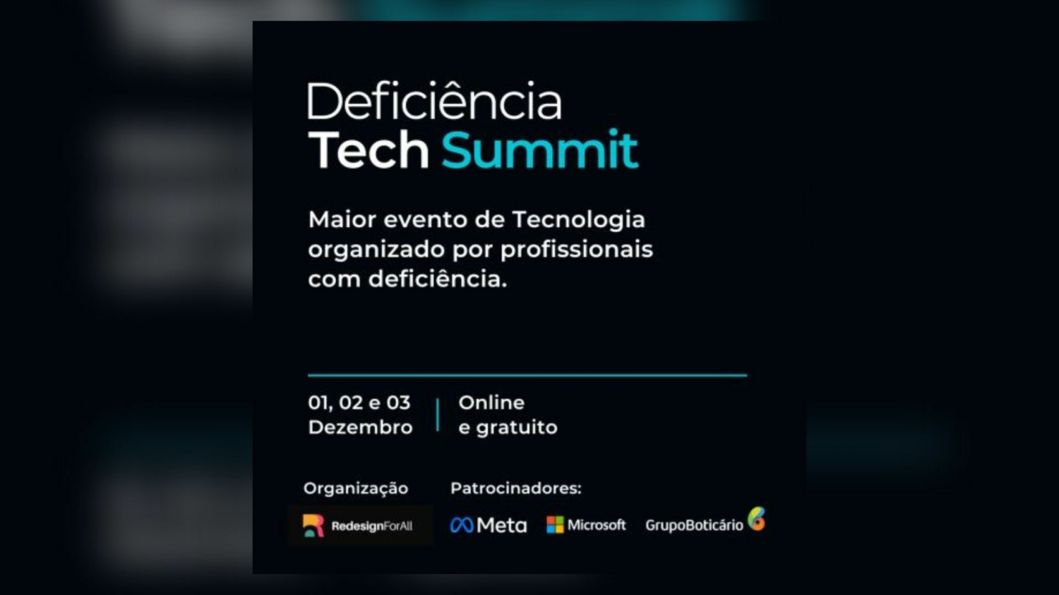Evento de tecnologia reúne profissionais com deficiência - Canal Autismo