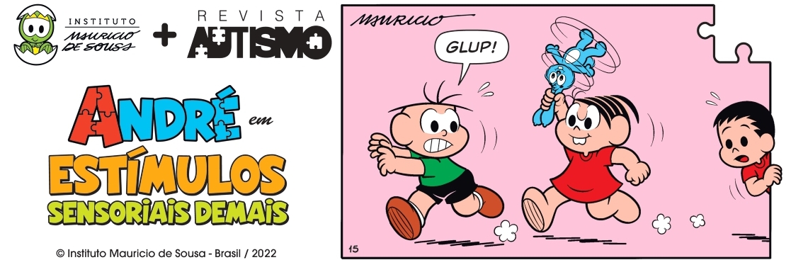 André E A Turma Da Mônica Em Estímulos Sensoriais Demais Canal