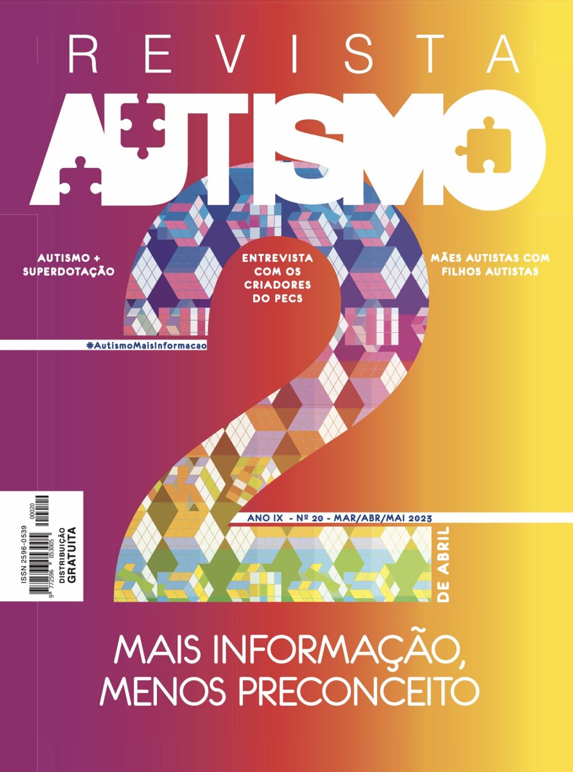 Revista Autismo, edição nº 20 (mar.2023) - Canal Autismo