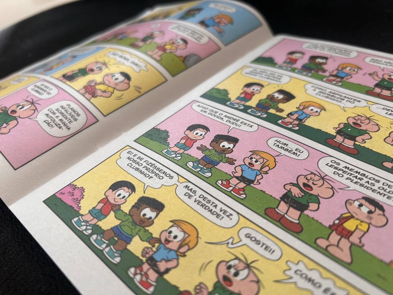 André está na capa do gibi Cebolinha nº 38 - Canal Autismo